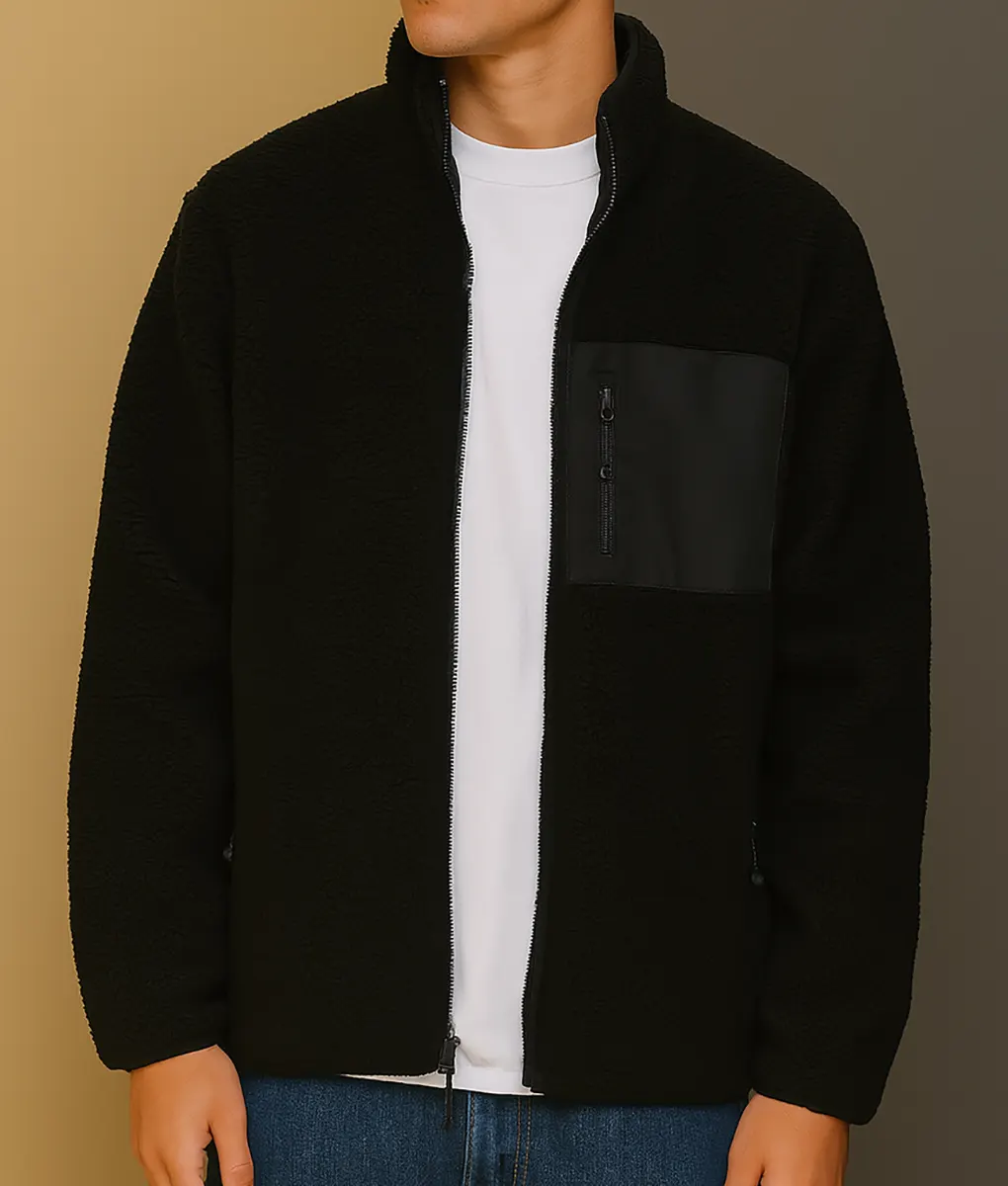 Havoc Tom Hardy (Walker) Black Sherpa Jacket | TLC UK