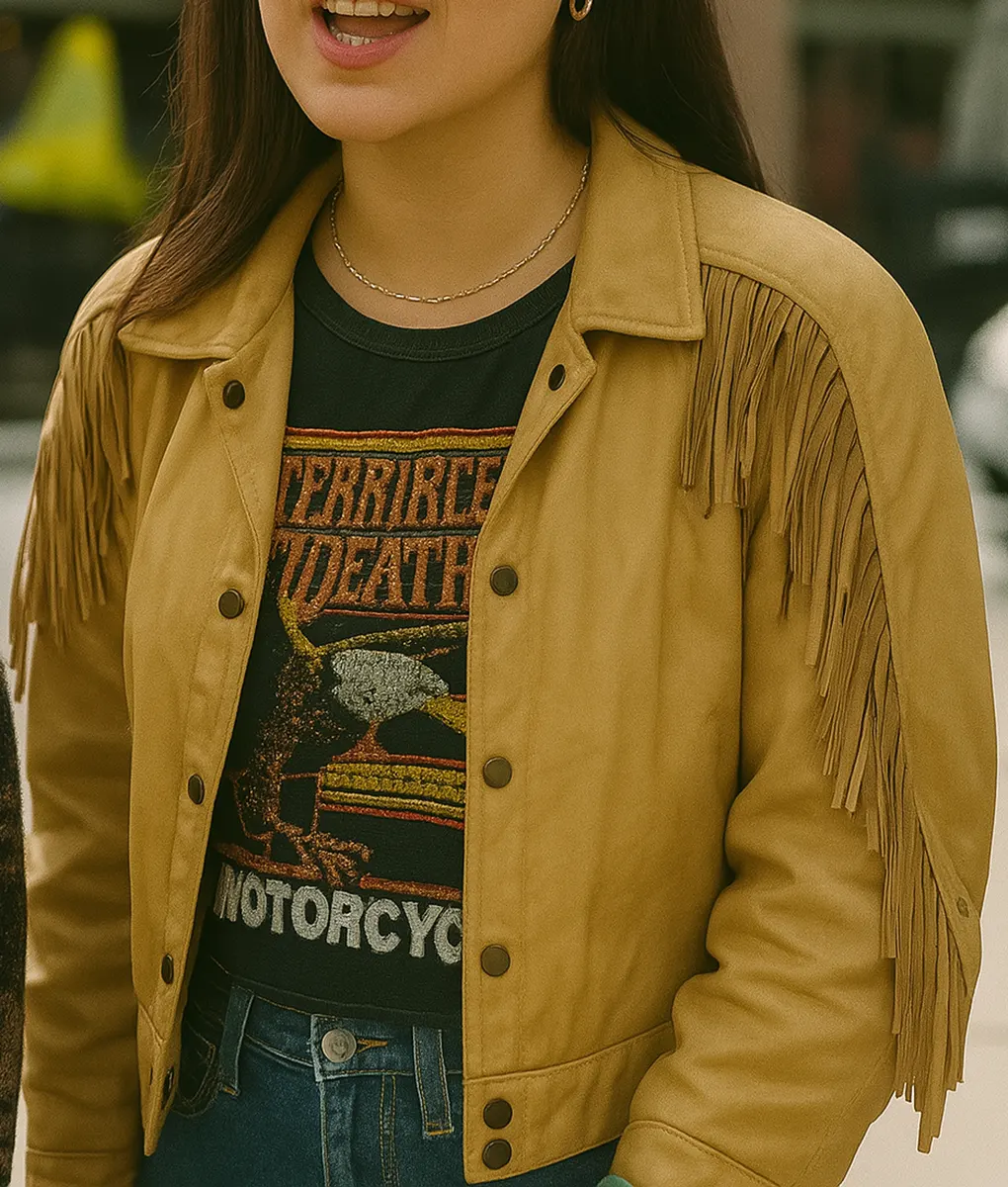 Ransom Canyon Marianly Tejada Cotton Fringe Jacket | TLC UK