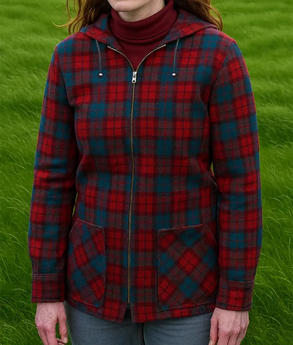 Wild Mountain Thyme Emily Blunt (Rosemary) Plaid Jacket | TLC UK