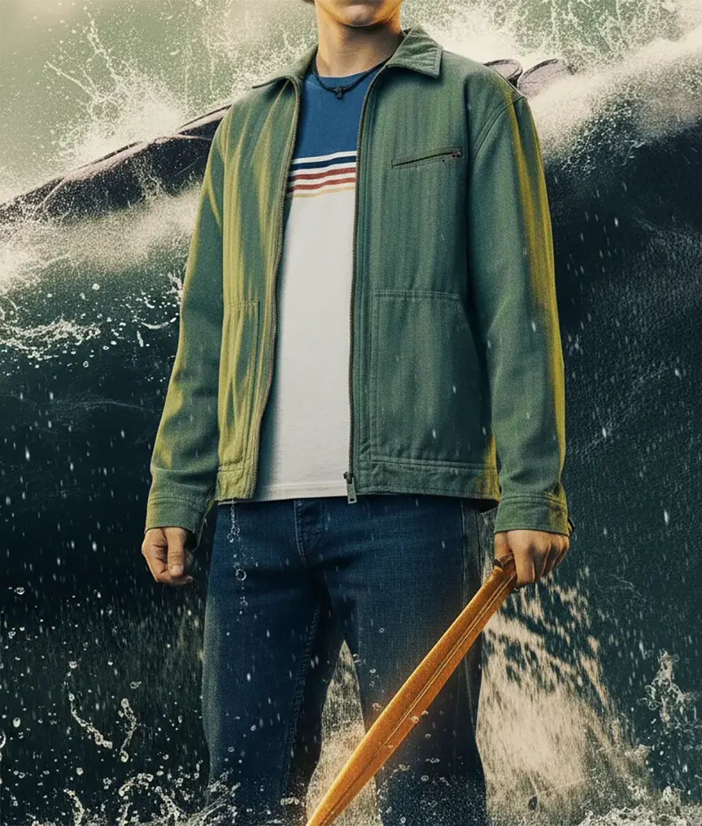 Percy Jackson And The Olympians Walker Scobell Cotton Jacket | TLC