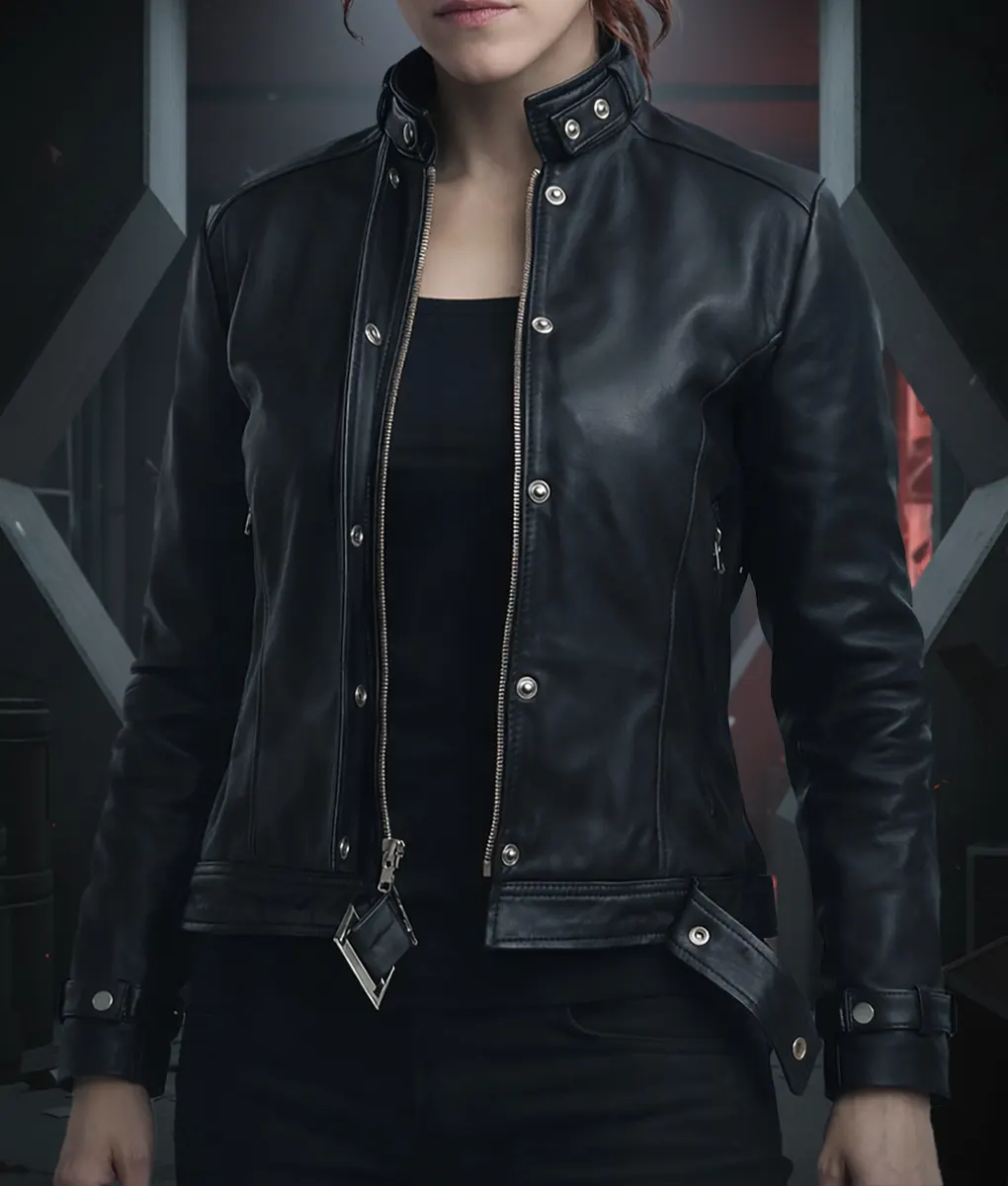 Control Jesse Faden Black Leather Jacket | TLC